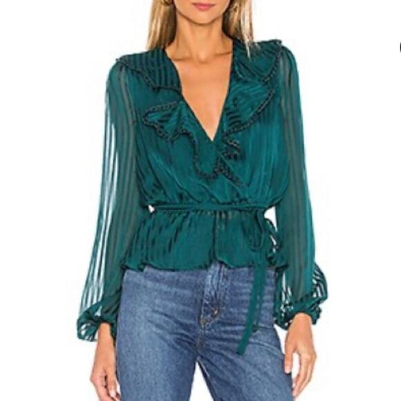 REVOLVE | Tops | Revolve X Privacy Please Juliana Top In Moss Green ...